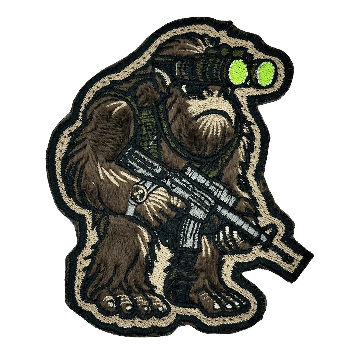 TACTICAL GEAR JUNKIE: Nod Squatch 4 Inch Embroidered Patch – 416 ...