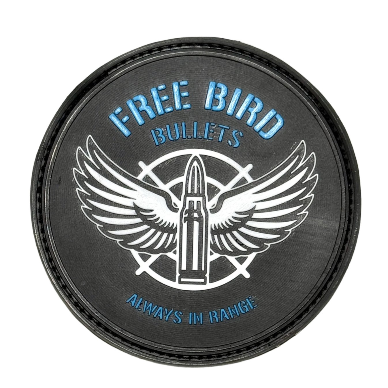 416 TACTICAL: Free Bird Bullets PVC Morale Patch, 3" Round – 416 ...